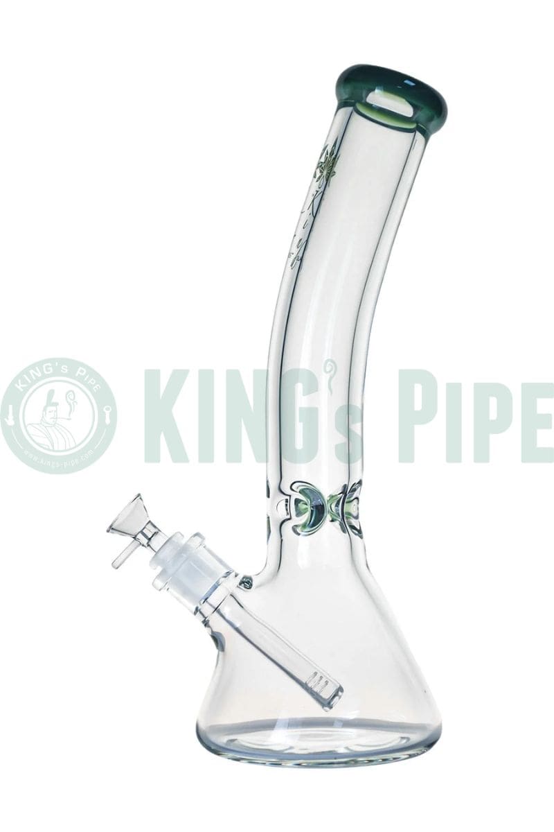 The Kind Glass - 9mm Glass Bent Neck Beaker | KING's Pipe