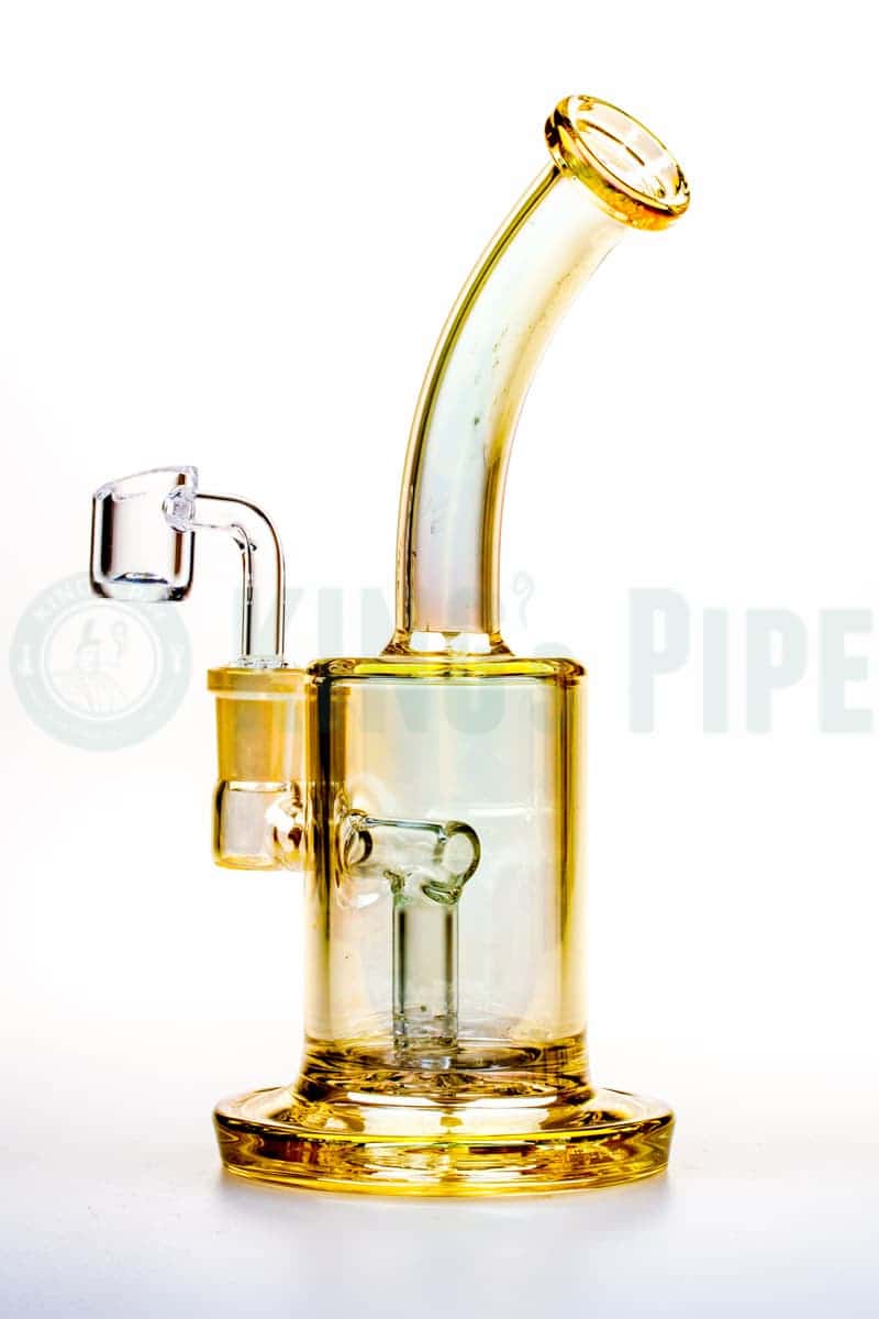 7.5 inch Iridescent Glass Dab Rig (Free Shipping) | KING's Pipe