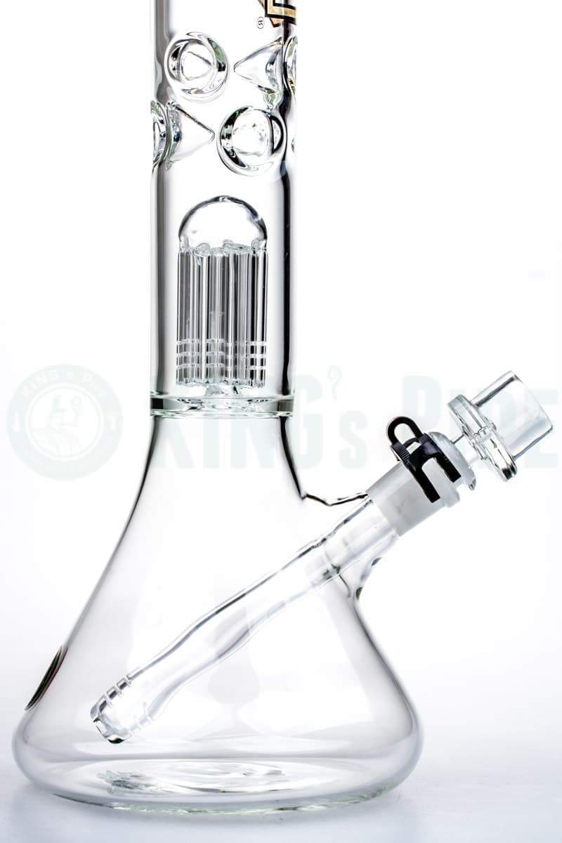 16 Inch Single Tree Perc Beaker Bong | KING's Pipe Glass