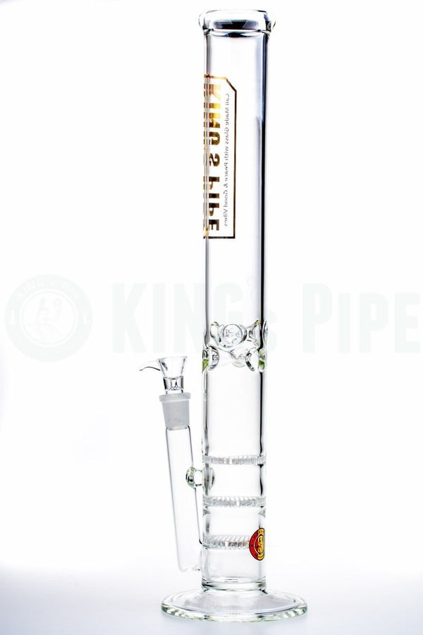 18 Inch Triple Honeycomb Water Pipe (US MADE) | KING's Pipe Glass