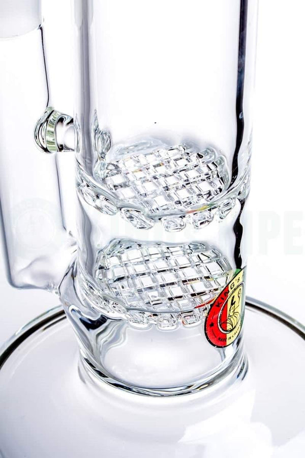 Double Waffle Perc Bong for sale | KING's Pipe Online Headshop