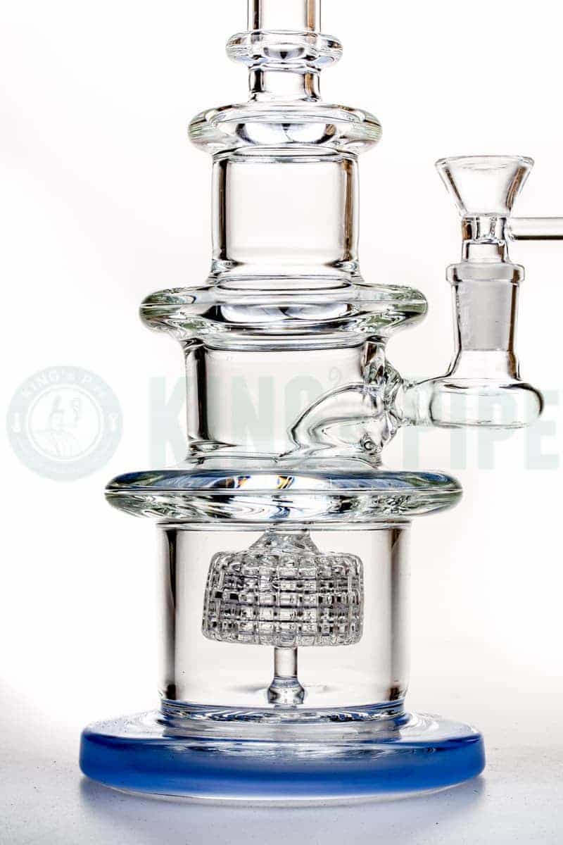Pyramid Style Matrix Perc Water Pipe Bong | KING's Pipe
