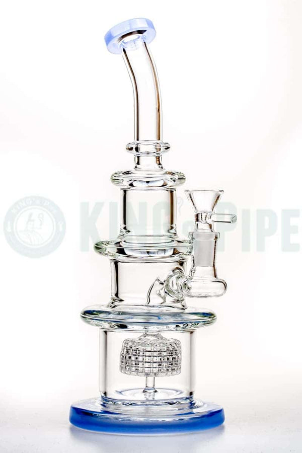 Pyramid Style Matrix Perc Water Pipe Bong | KING's Pipe
